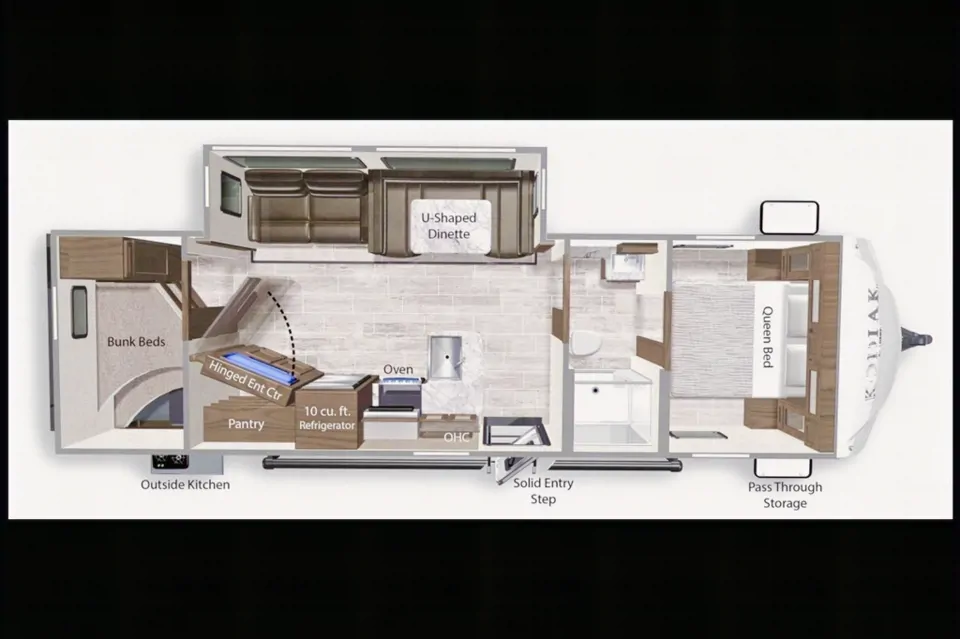 Rent my 2020 Dutchmen Kodiak Ultra-Lite 296BHSL from $135/night | RVezy