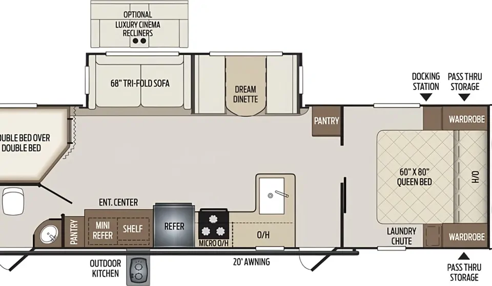 Rent my 2021 Keystone 2021 Bullet 290BHS from $99/night | RVezy