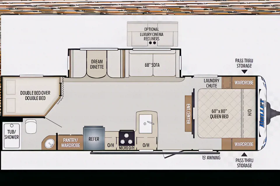 Rent my 2016 Keystone 2016 Keystone RV Bullet Ultra Lite Series M-272 ...