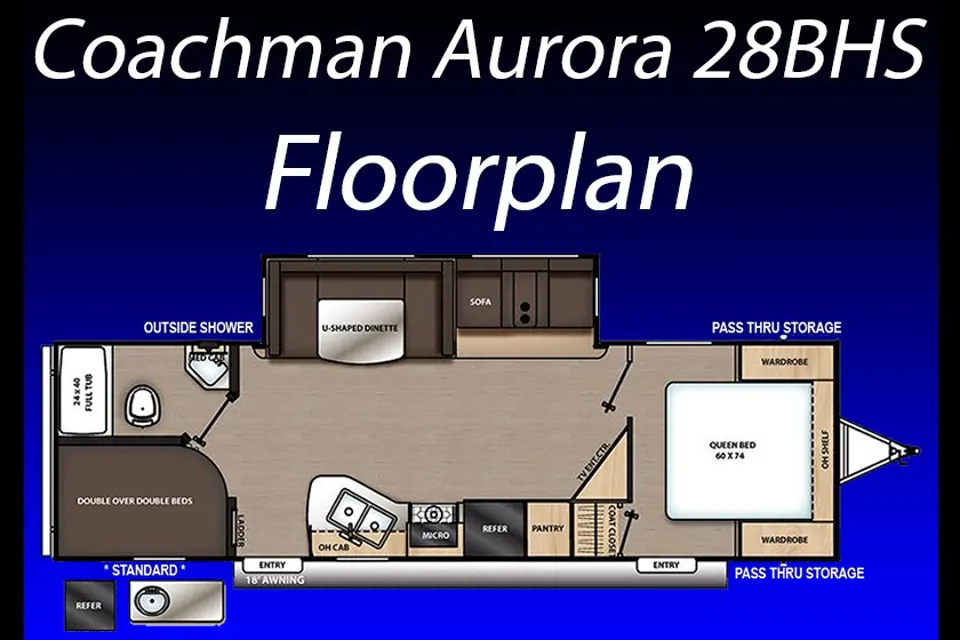 Rent my 2021 Coachmen Aurora 28BHS from $125/night | RVezy